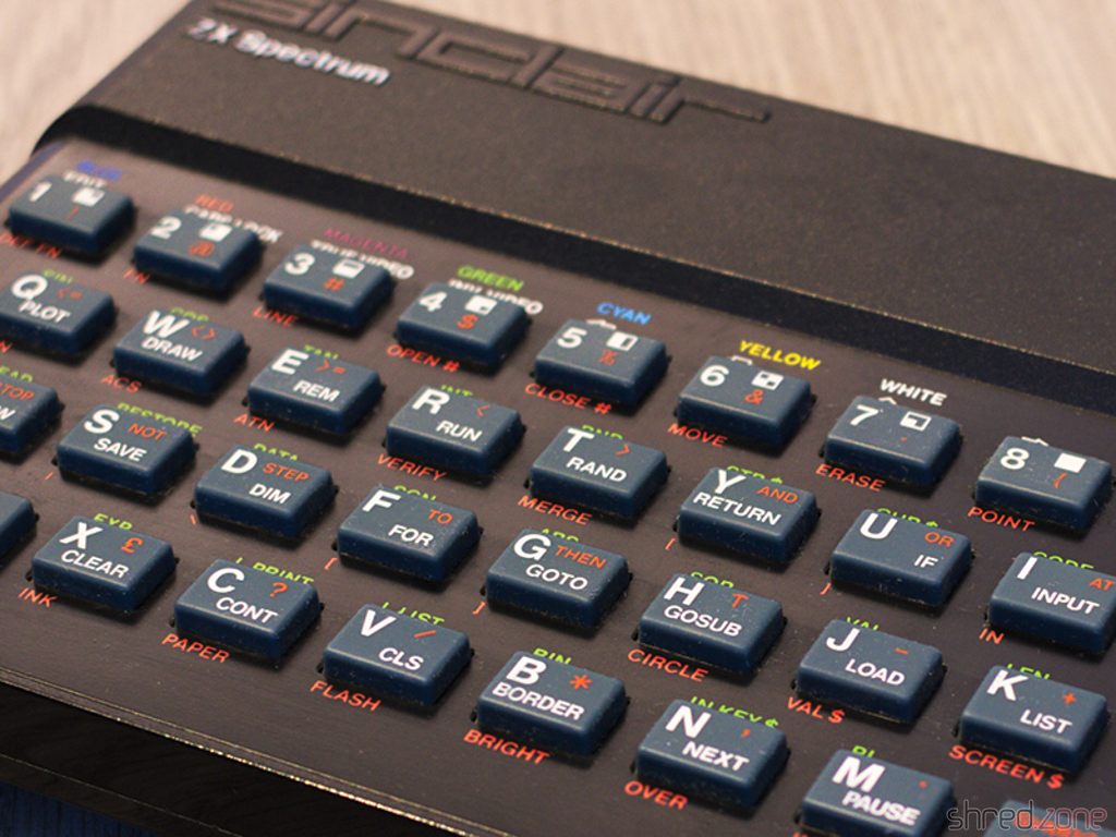 ZX Spectrum retro game programming - Shredzone